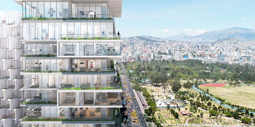IQON, el icónico edificio sostenible que se está construyendo en Quito ...