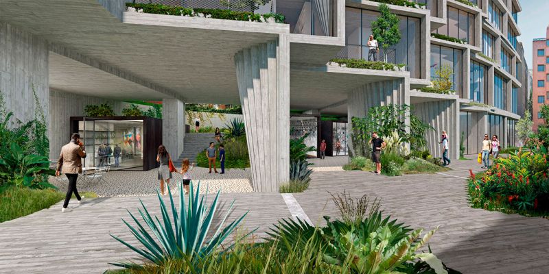IQON, el icónico edificio sostenible que se está construyendo en Quito ...