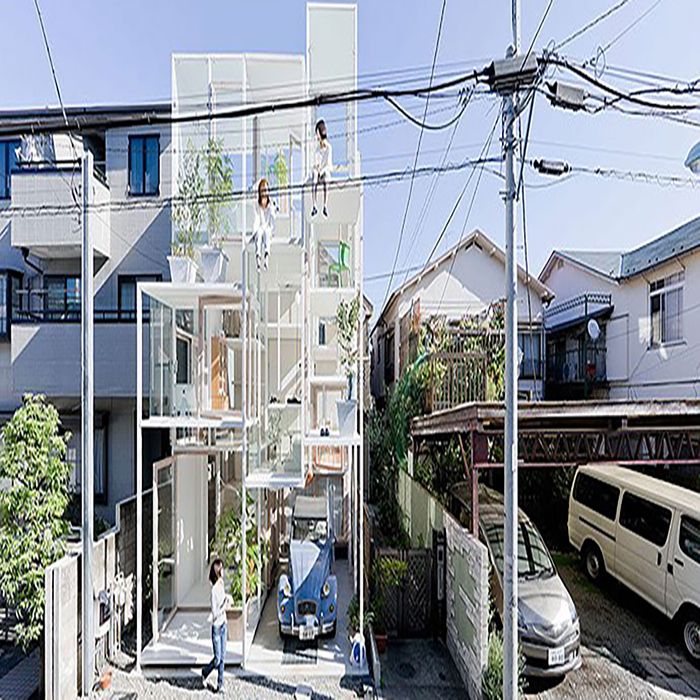 Las Jutaku, las casas de vanguardia japonesas que se adaptan a ...