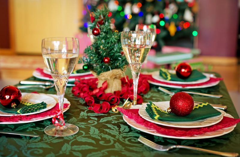 Cinco manteles perfectos para la mesa de Navidad - yaencontre